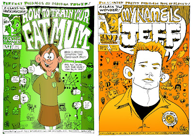 Kev F comic art: Fat, Fat, Fat, Fat - new comics by kids