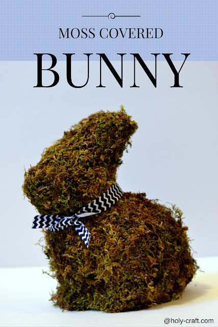 Moss covered bunny rabbit for under $5!