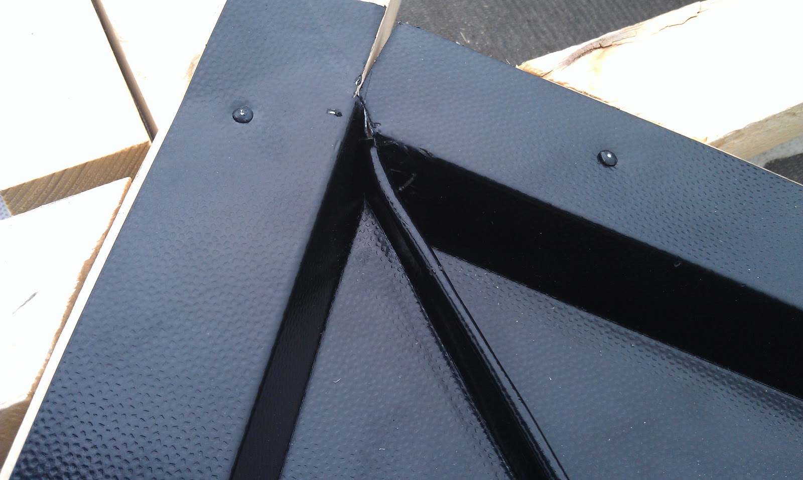 Liens blikkblogg: Sammenføyning av gradrenne, topp kvist