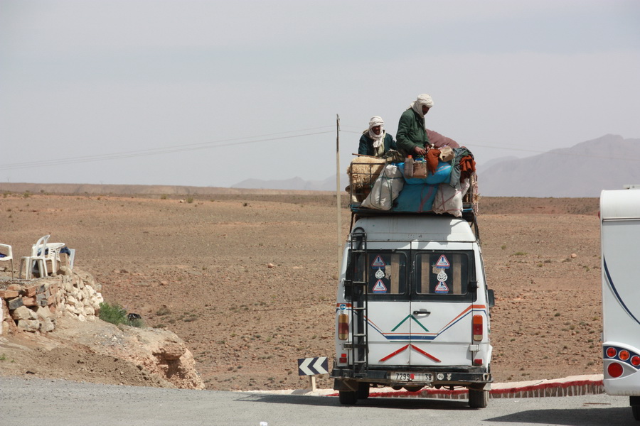 Notre tour du Maroc 2014: 22 mars - du Todra à Goulmima via Assoul
