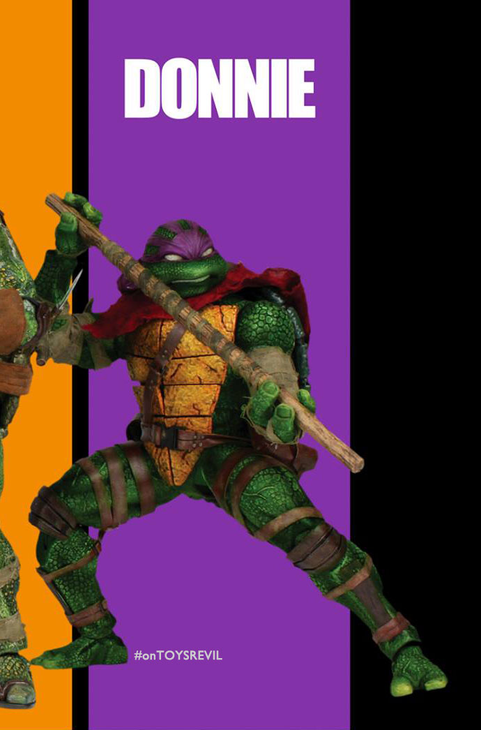 Teenage Mutant Ninja Turtles by Kevin Eastman x threezero Teased In Color!