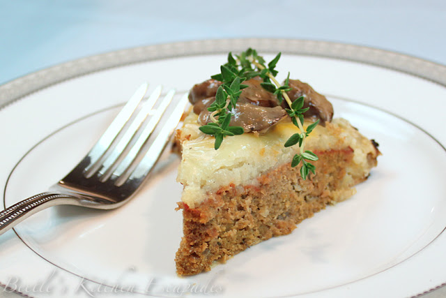 Beetle's Kitchen Escapades: Turkey Meatloaf Pie with a simple Mushroom ...
