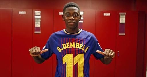 FACE OUSMANE DÉMBELÉ BARCELONA