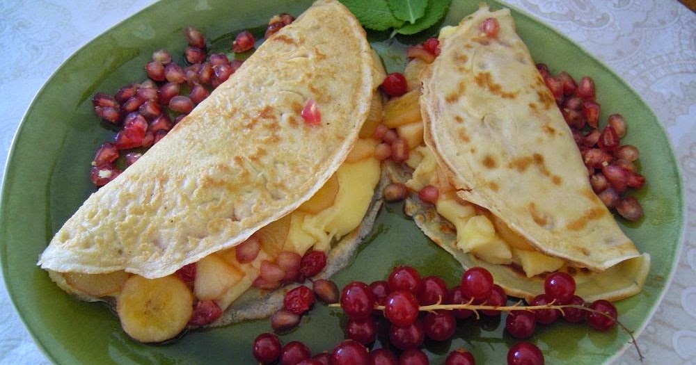 Crepes de frutas con crema de naranjas. | Mandarinas y miel