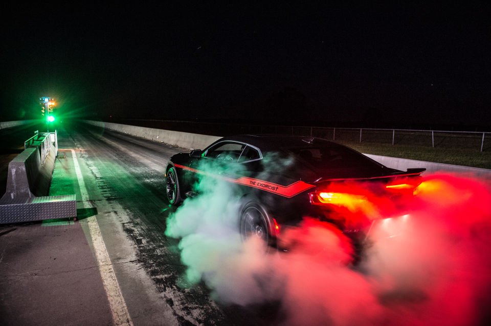 The Camaro Exorcist ZL1 Trolling The Dodge Demon with 1,000 HP - TEAM ...