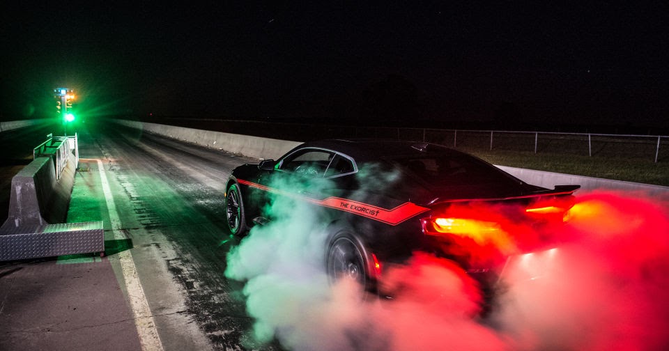 The Camaro Exorcist ZL1 Trolling The Dodge Demon with 1,000 HP - TEAM ...