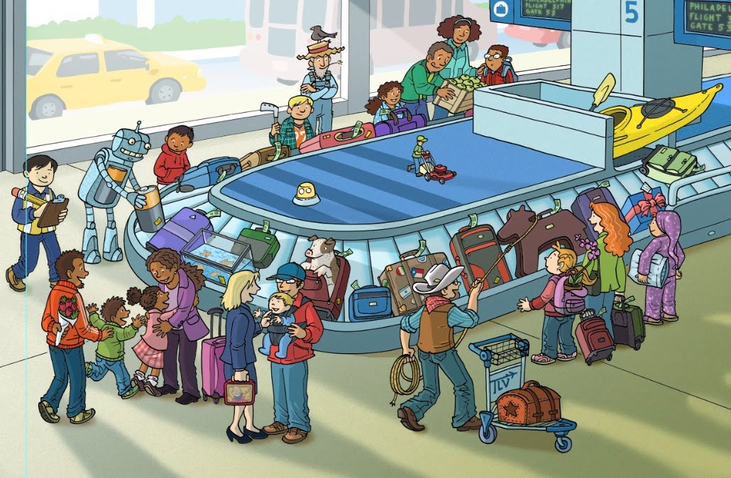 Teach me English, please!: Present Continuous - opis obrazka.