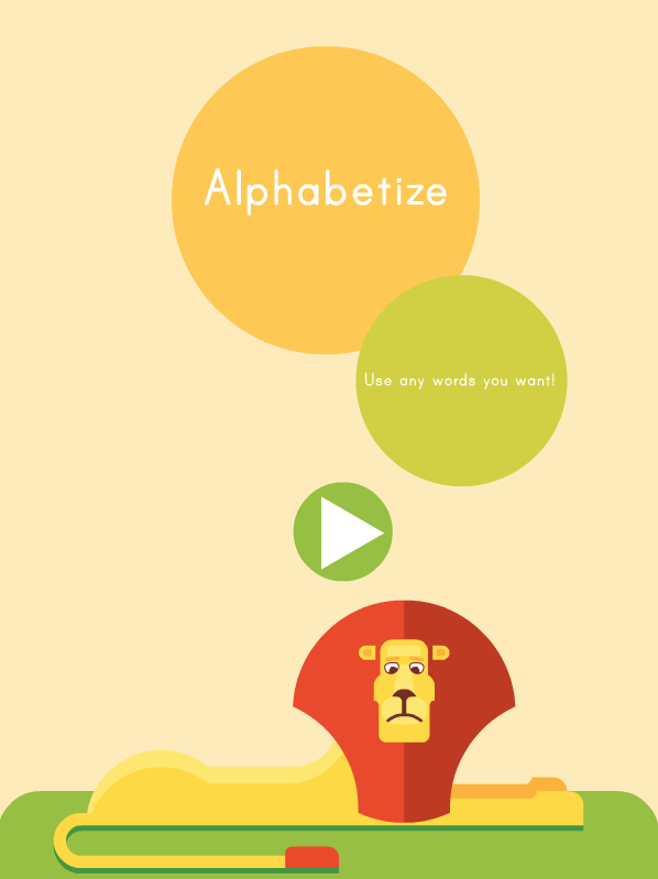 Alphabetize alphabetize