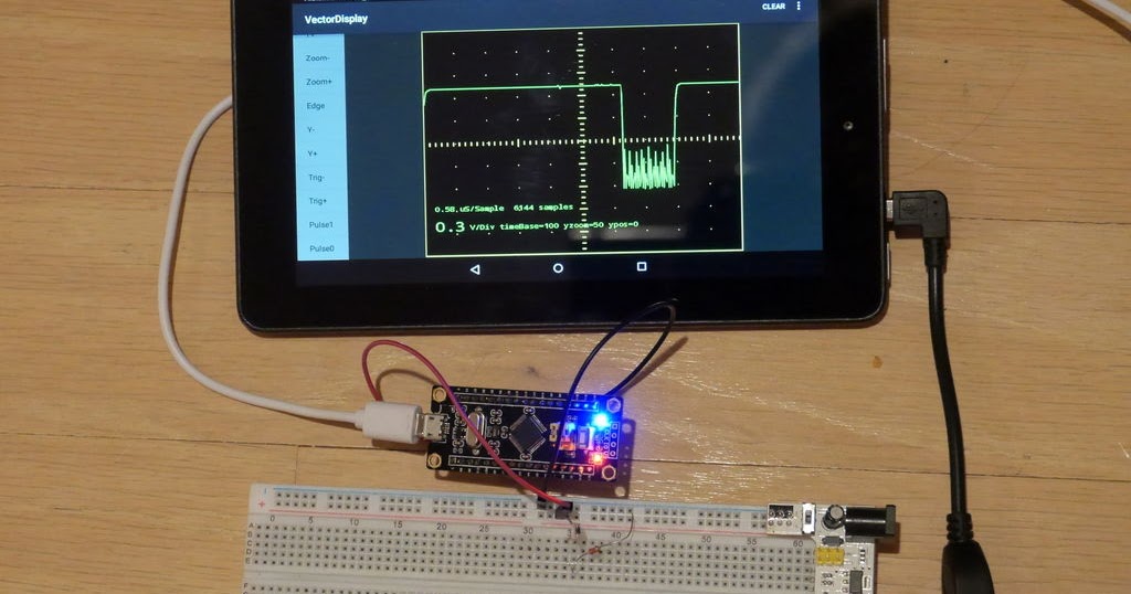 Alexander Pruss's Blog: Vector display for Arduino-type boards
