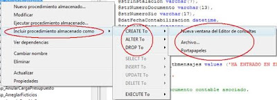 Análisis y Programación: Crear-modificar un procedimiento almacenado ...