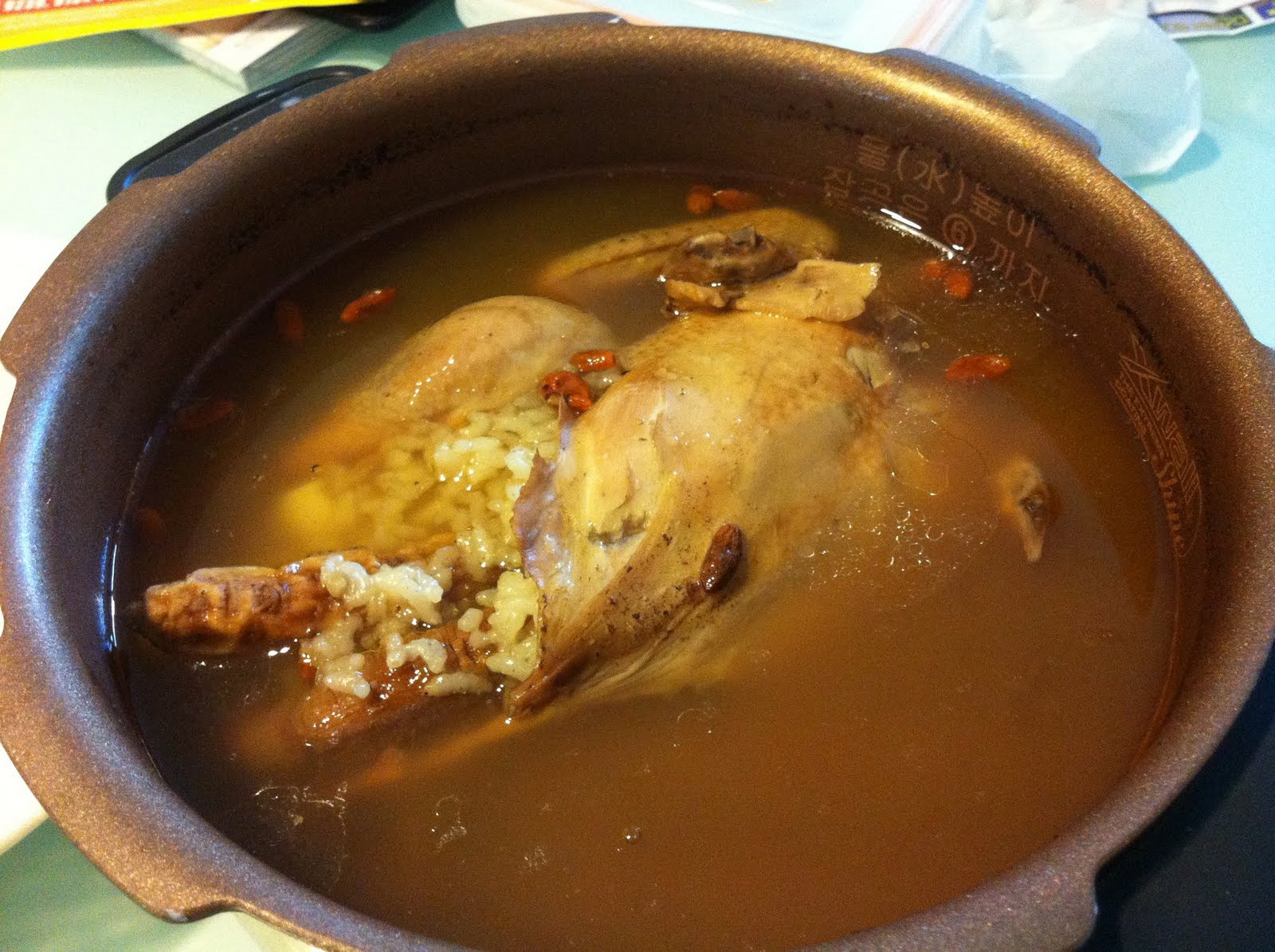 Carpe Diem 一期一会: Sam Gye Tang 삼계탕