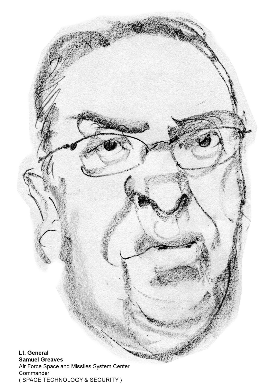 daily drawings: Lt. General Samuel Greaves