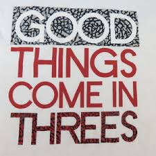 KTemoc Konsiders ........: Good things come in threes