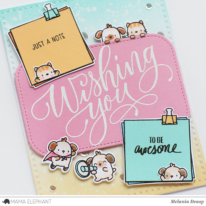 mama elephant | design blog: Sticky Notes with Deasy