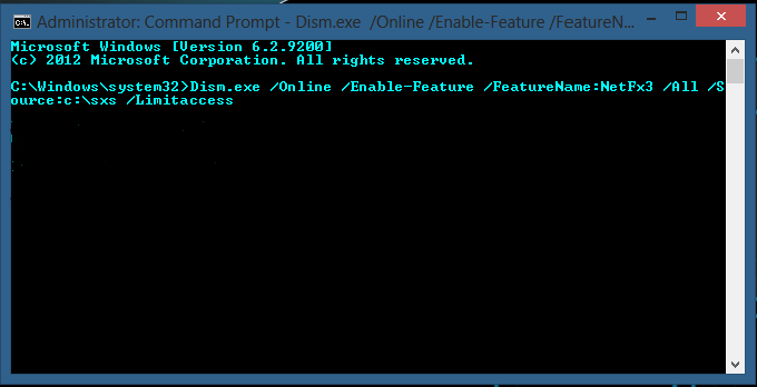 Cara Install NET Framework 3.5 Secara Offline di Windows 8 Pro | Test Blog