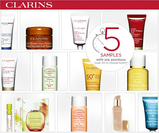 MakeupByJoyce ** !: Clarins Coupon Code 2012: FREE 5 Samples with any ...