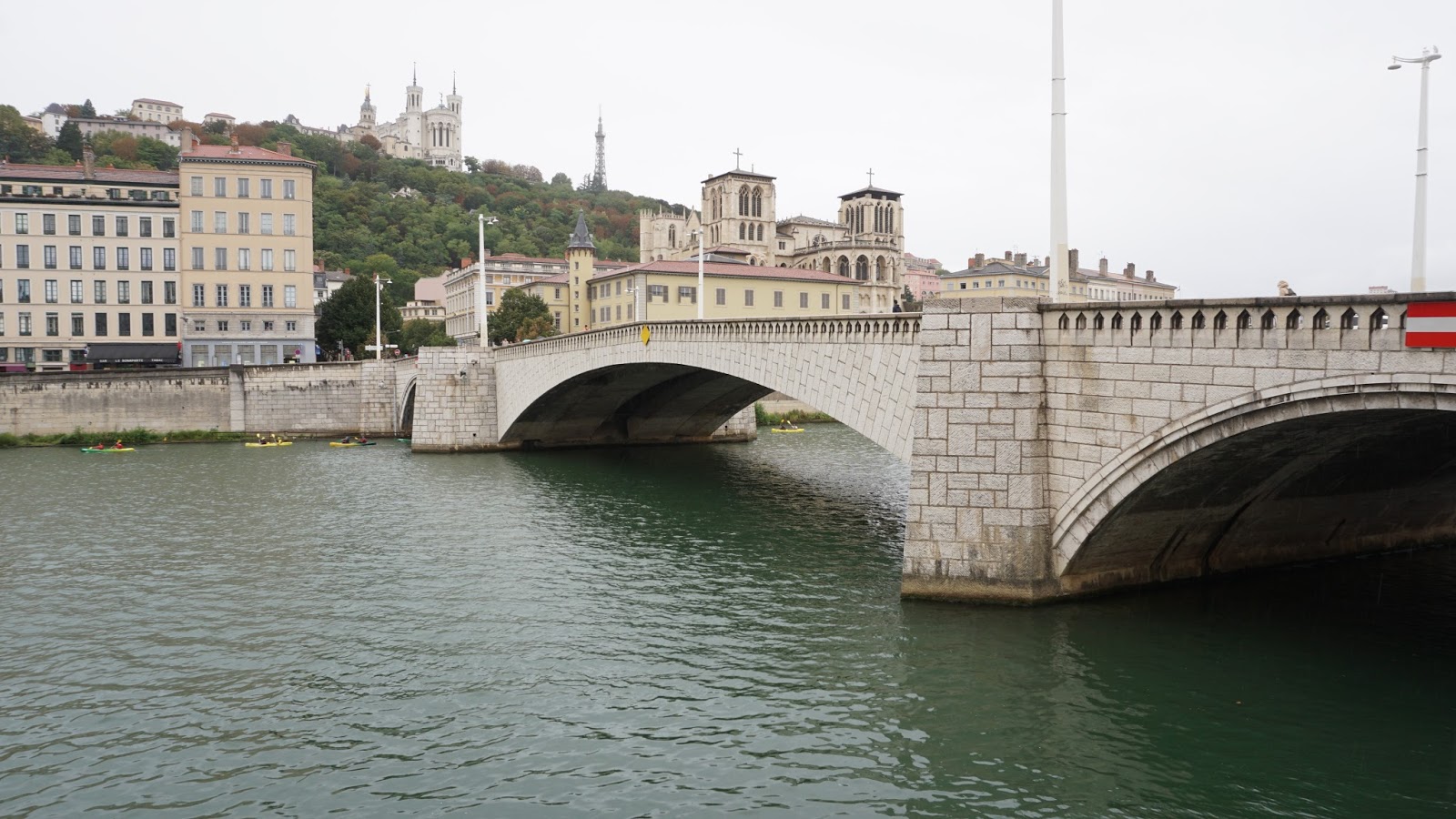 Bridge of the Week: Bridges of Lyon, France: Pont Bonaparte across the ...