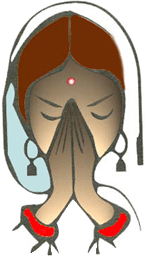 Namaste salutul indian | INDIA - tara care fascineaza