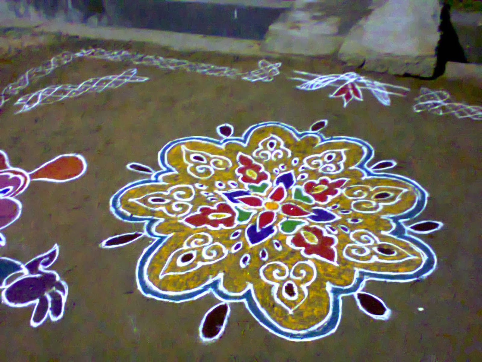 Heritage of India: Rangoli designs (Muggulu)