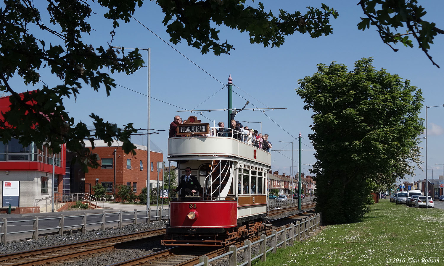 Blackpool Tram Blog: Trams and Trees