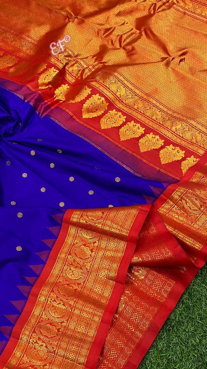 Bridal gadwal pattu sarees