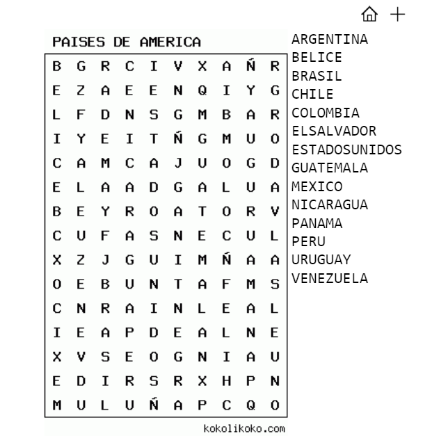 JUGANDO CON SOPAS DE LETRAS