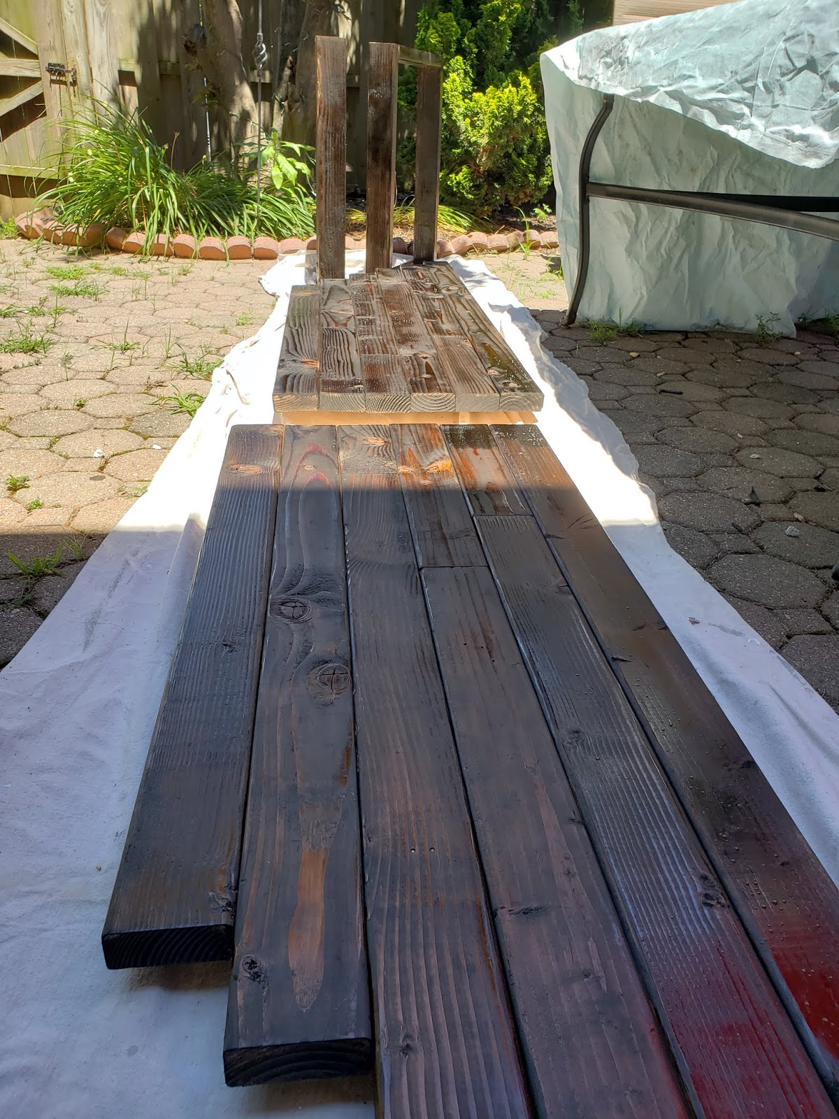 How to : DIY Build L shaped office desk using 2x4s