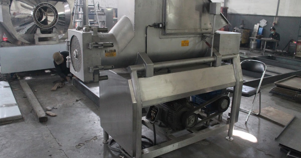 MESIN FARMASI: MESIN SCREW GRINDING KEJU KAPASITAS 1000 KG/JAM