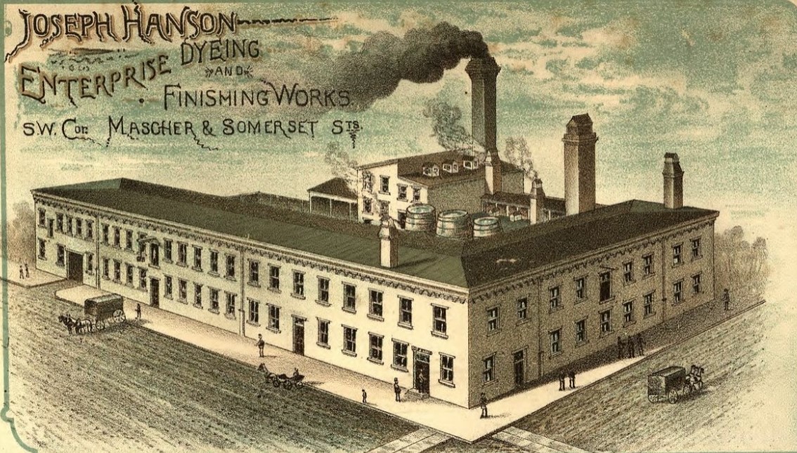 Philly & Stuff: Joseph Hanson Enterprise Dyeing and Finishing Works ...