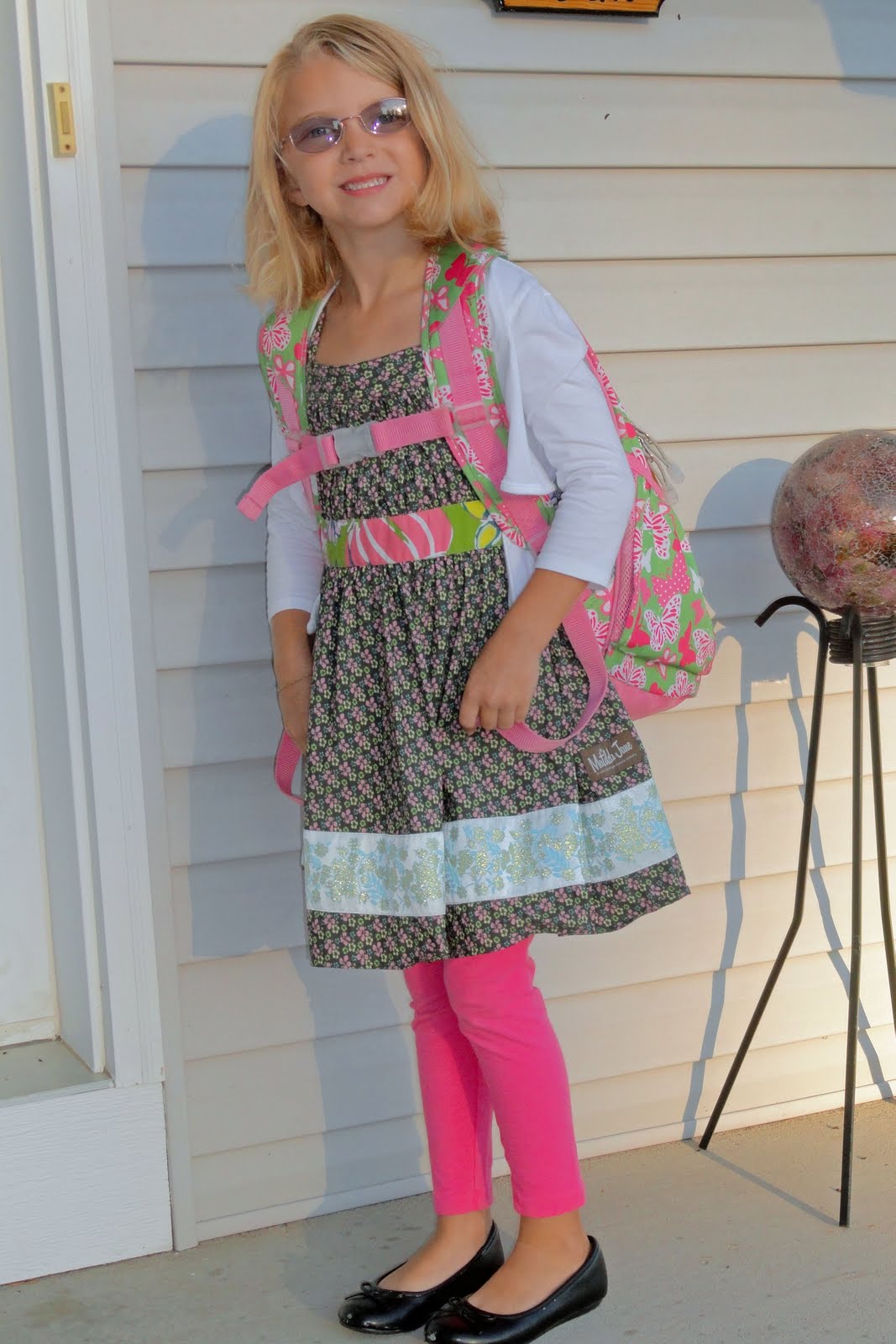 All About Us: 9/6/11 Leah's First Day of First Grade