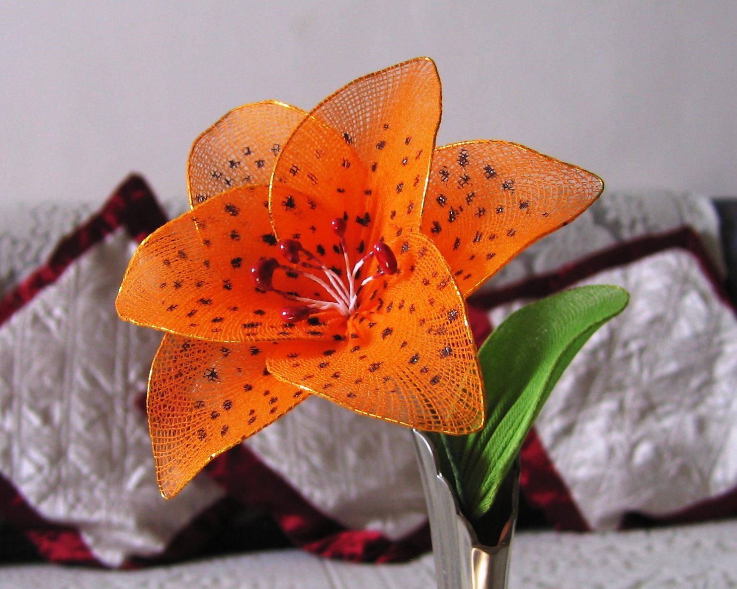 Creativity My Passion: My Nylon/Stocking Flowers