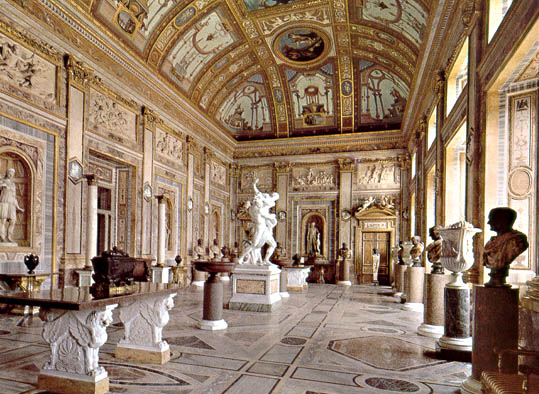 ART and ARCHITECTURE, mainly: Villa Borghese - palace of the arts