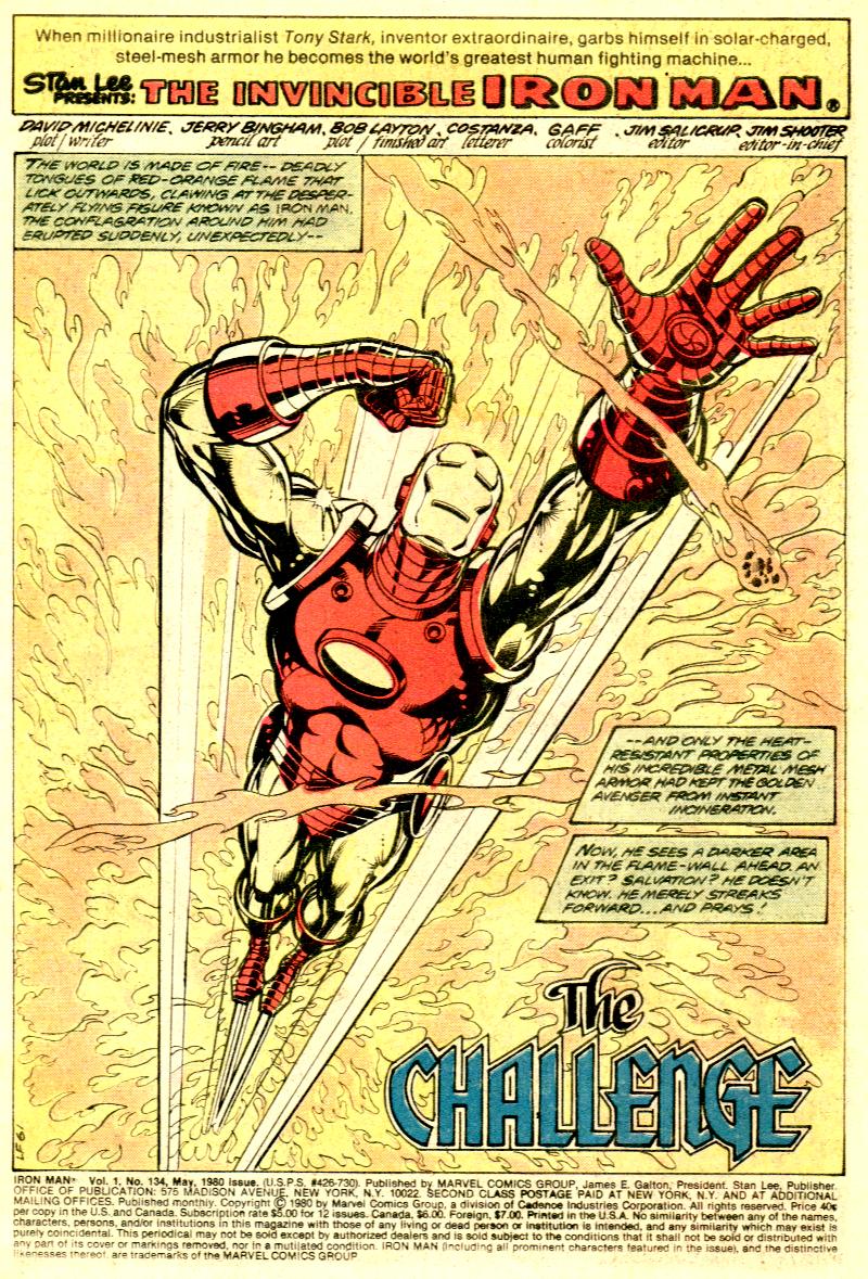 Marvel Comics of the 1980s: Iron Man 3 Week - Favourite Iron Man Splash ...
