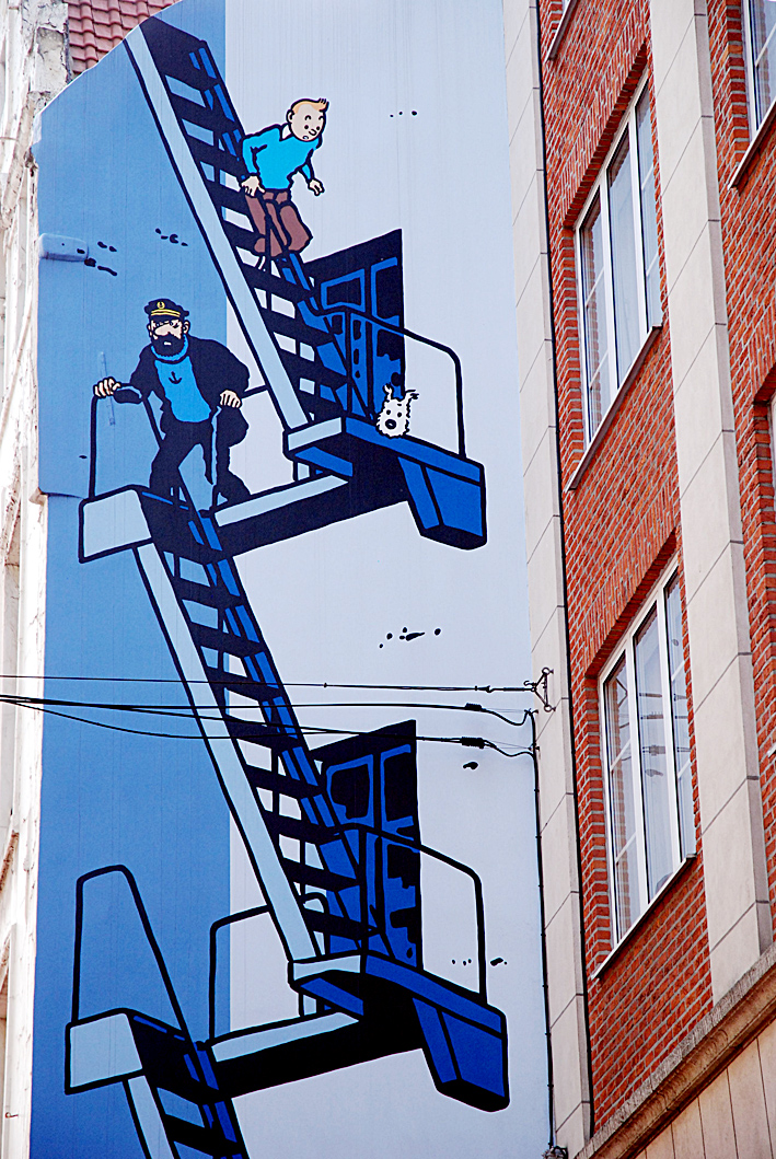 A Comic Tour of Tintin Land ~ TerraHopper