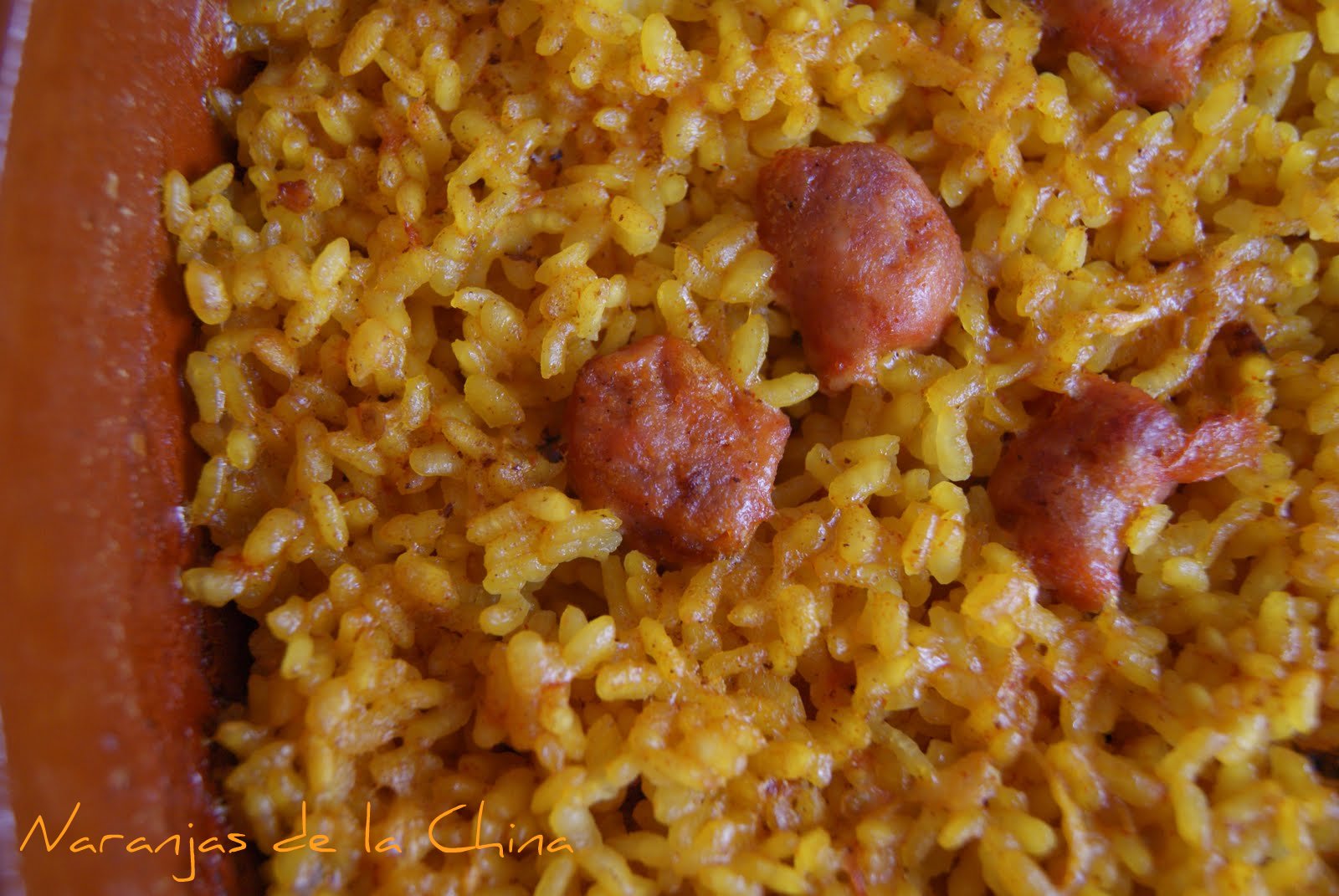 Arroz con longanizas