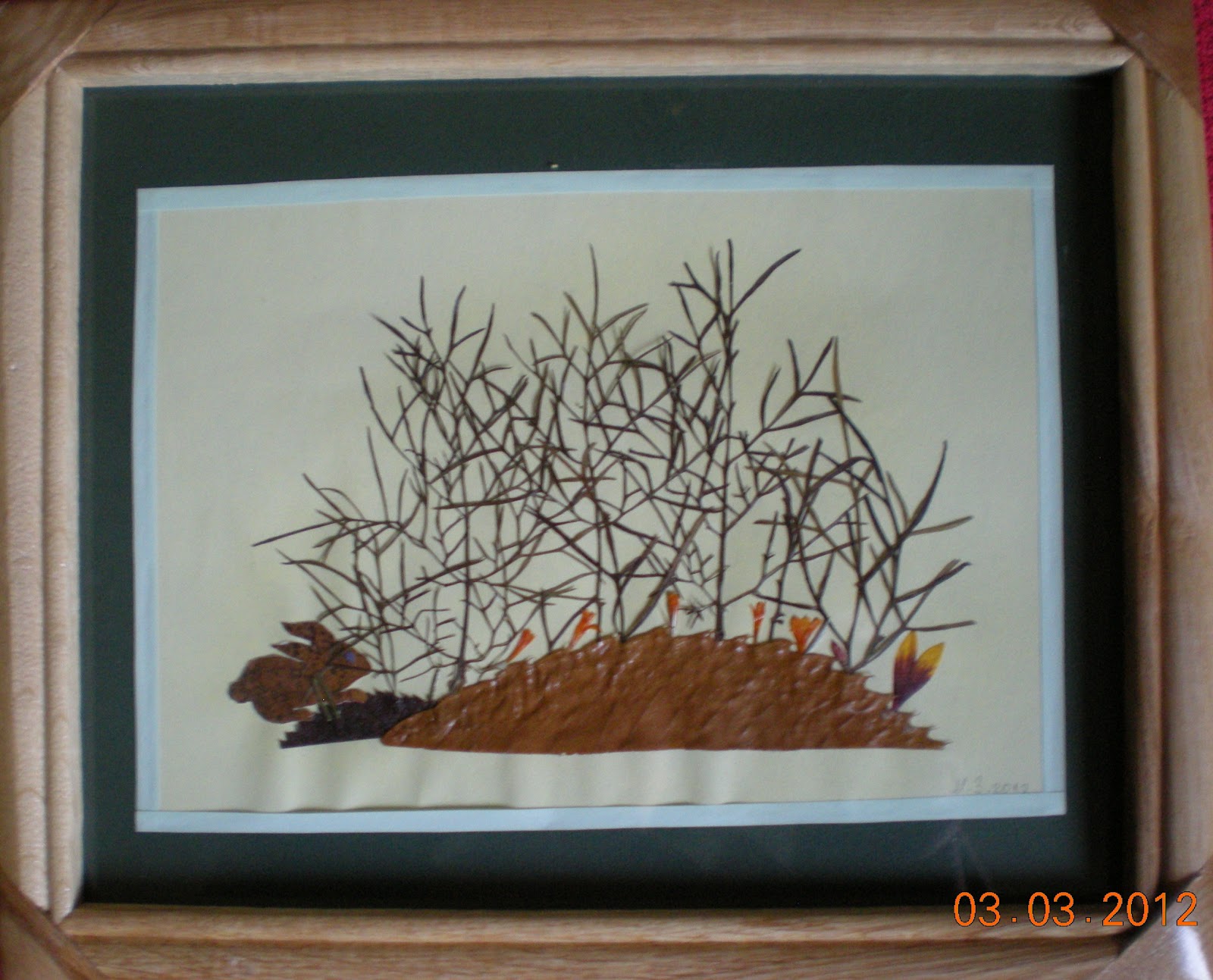 Slike od presovanog cveca i lisca: Slike od suvog cveca i lisca