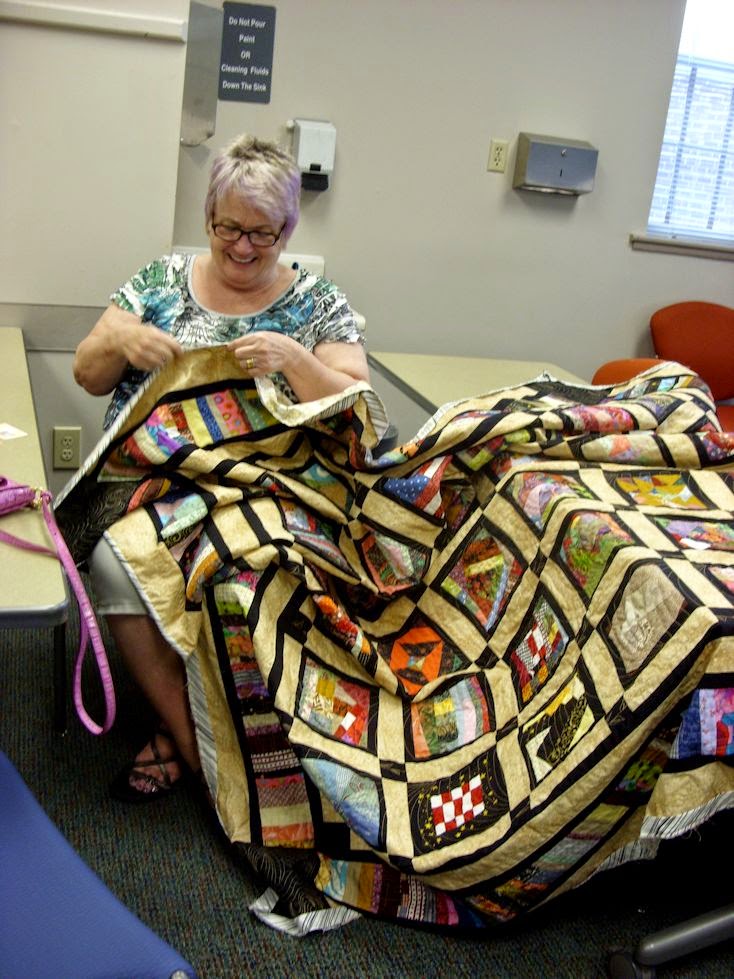 Elizabeth's Quilt Projects: Second Crumb Piecing Class