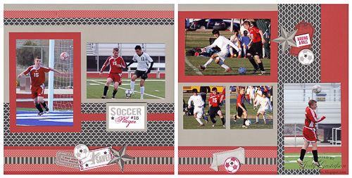 Cre8n' Memories: Soccer Player #15