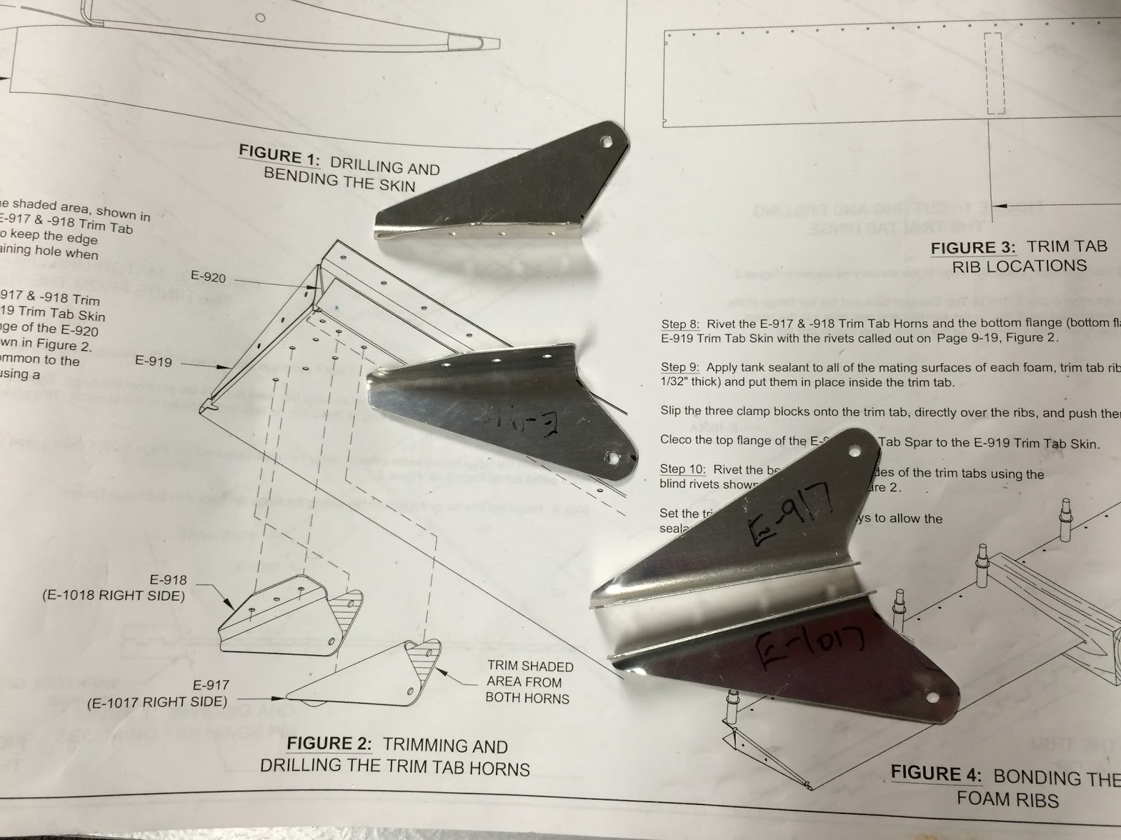 Operation "RV-10": Trim Tab done, Elevators Complete