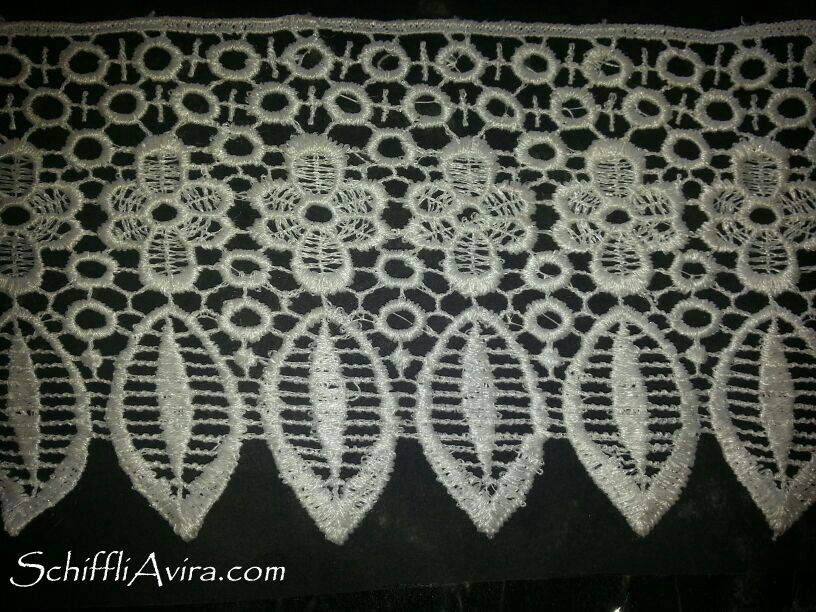 Schiffli Embroidery Cloth and GPO Lace
