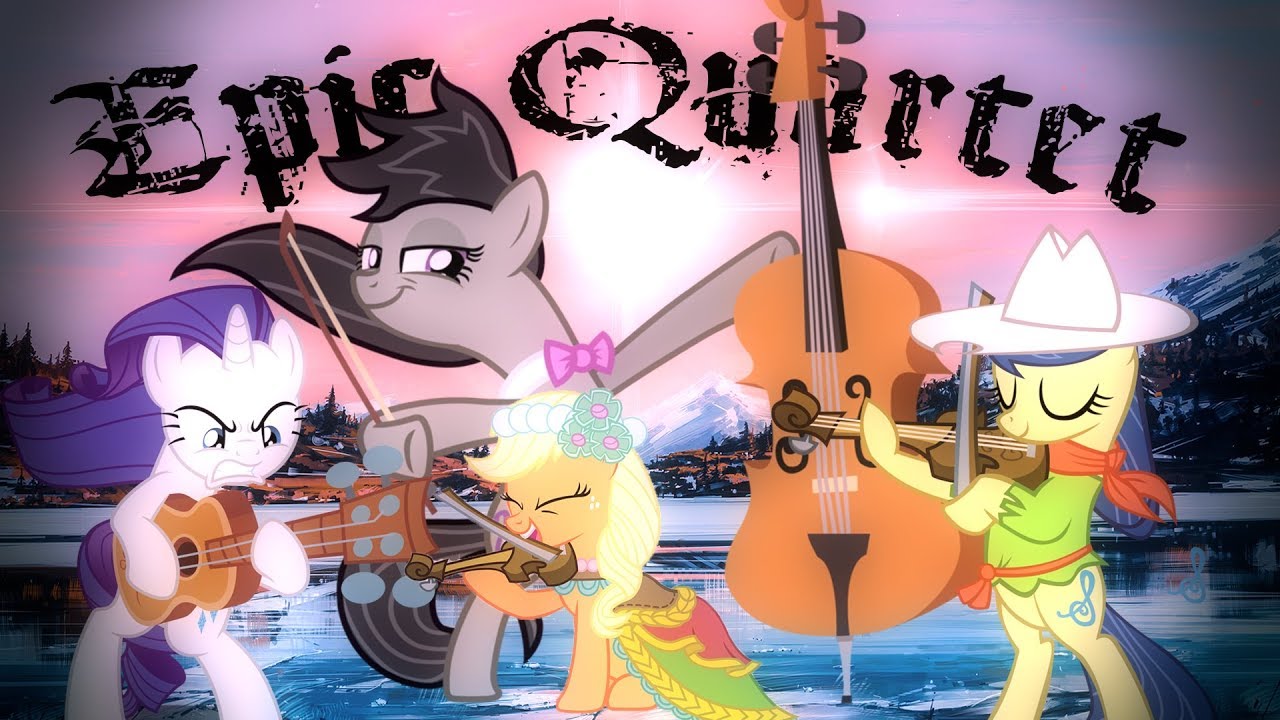Equestria Daily - MLP Stuff!: Ponies Gettin' Metal - Epic Quartet