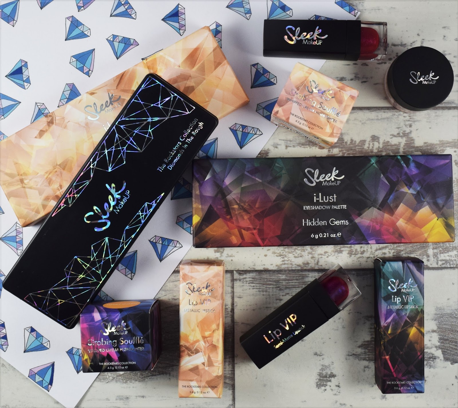 SLEEK MAKEUP ROCKSTARS COLLECTION - A Life With Frills