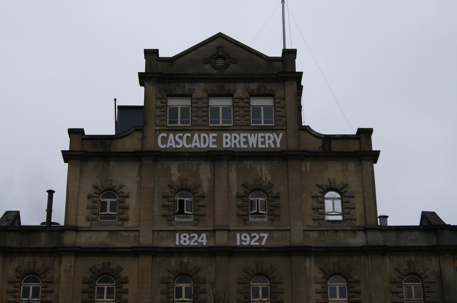 On The Convict Trail: Cascade Brewery