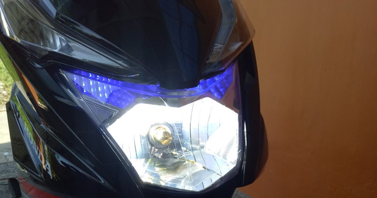 53+ Modifikasi Motor Beat Lampu Led