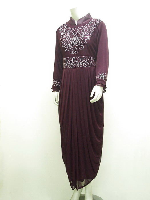 Gaun Gamis Pesta Elegant Model Syahrini HighTwist Import | LC-3622-UgA ...