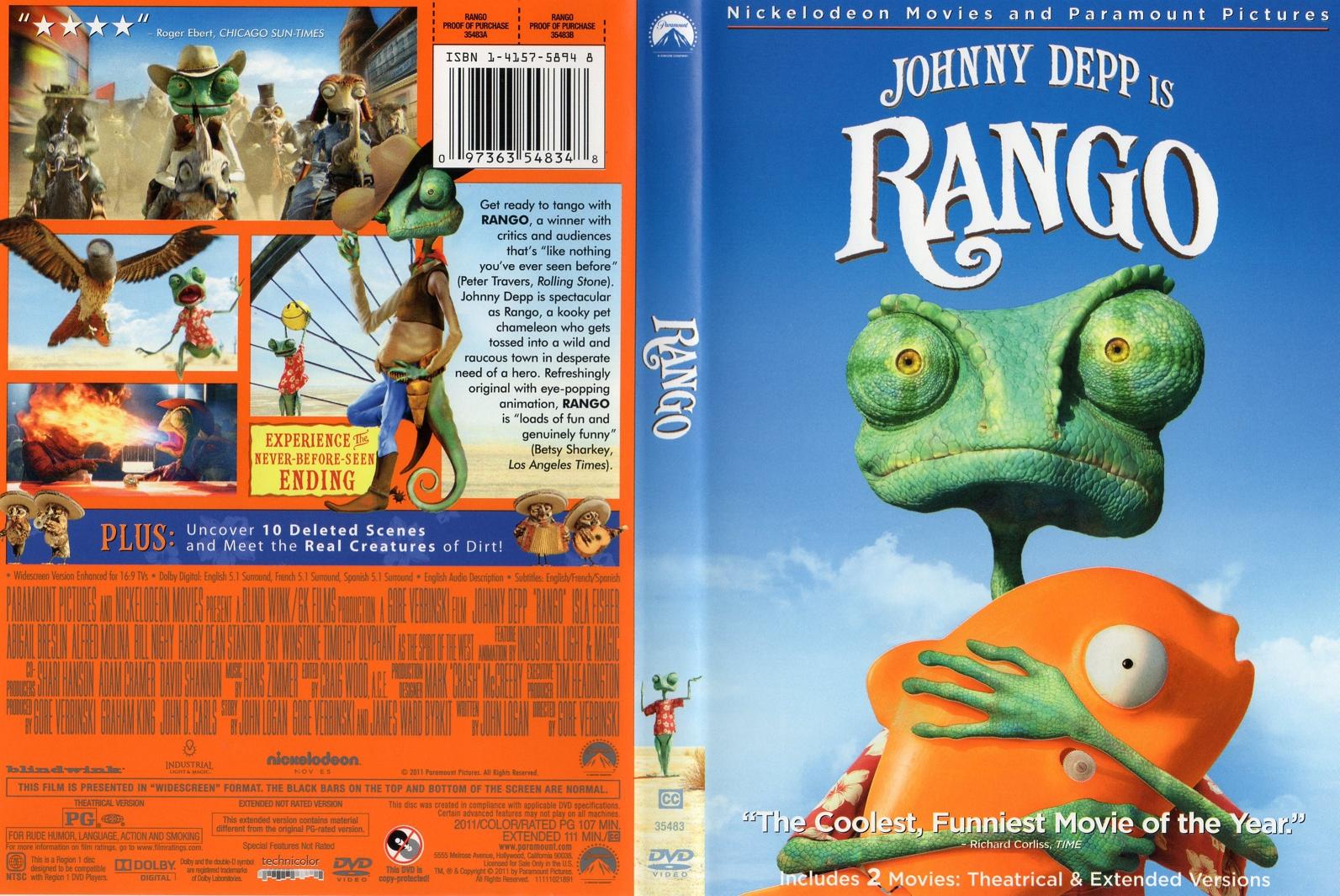 Catalogo de Peliculas: Rango (2011)