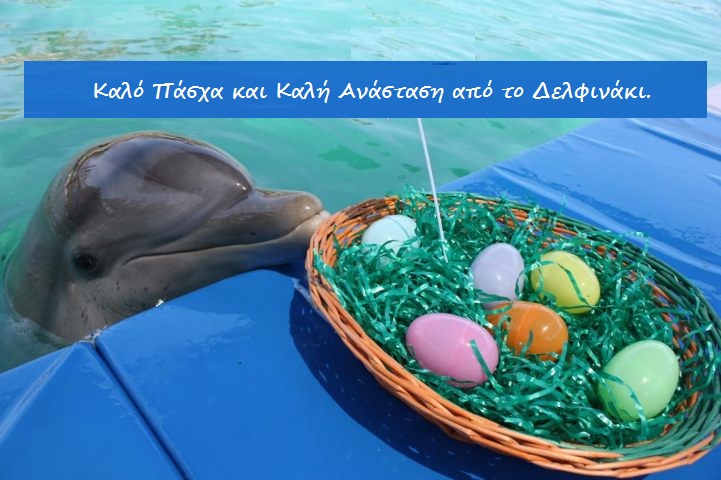 Φωτογραφία: Καλό Πάσχα και Καλή Ανάσταση από το Δελφινάκι.