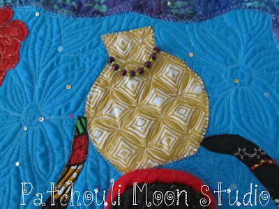 Patchouli Moon Studio: African Woman Quilt