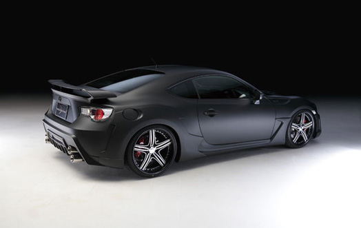 Modification Toyota 86 Sport Line Matte Black - The New Autocar