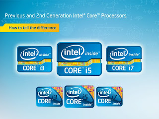 DeSire ComPuTer : Identify the Generation of Intel Processor (Sticker)